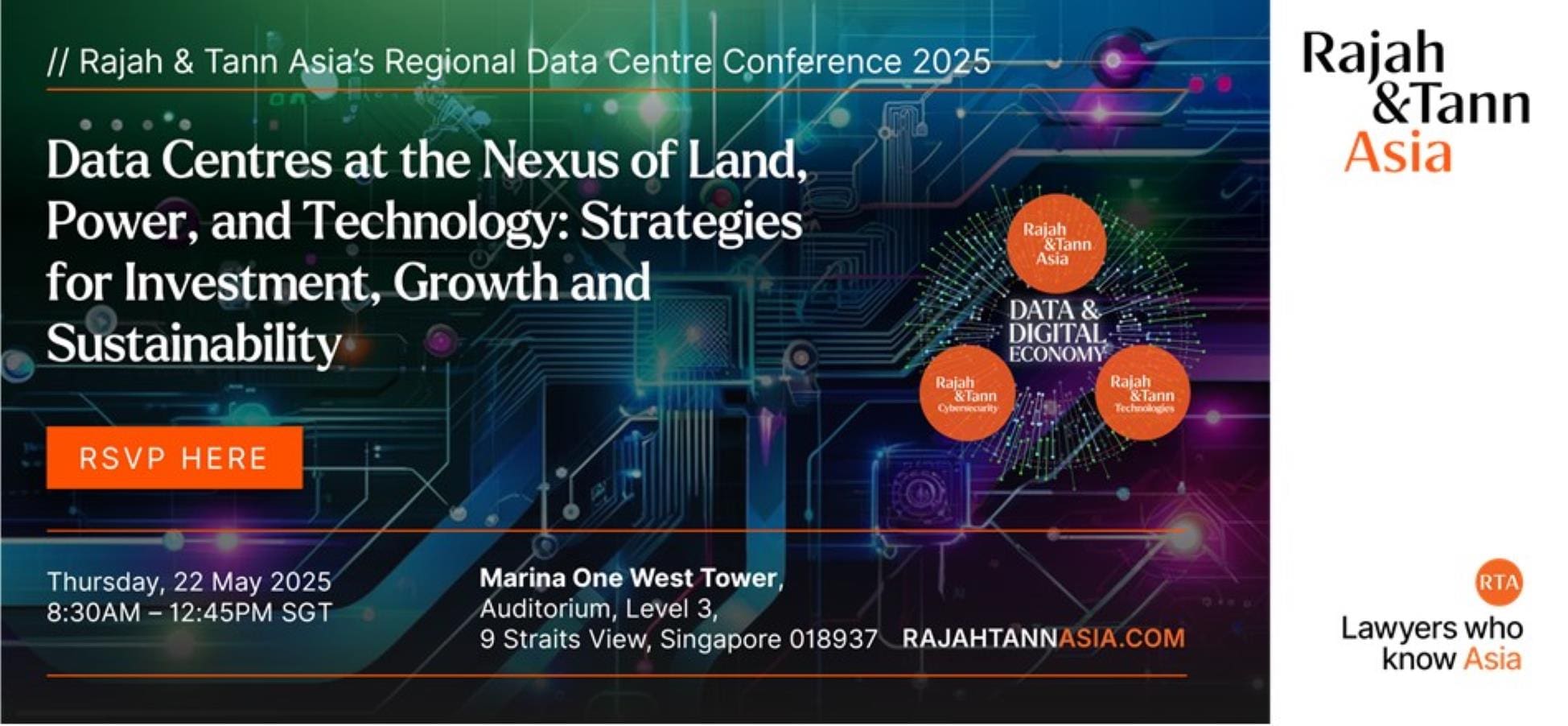 Rajah & Tann Asia's Regional Data Centre Conference 2025 | Singapore